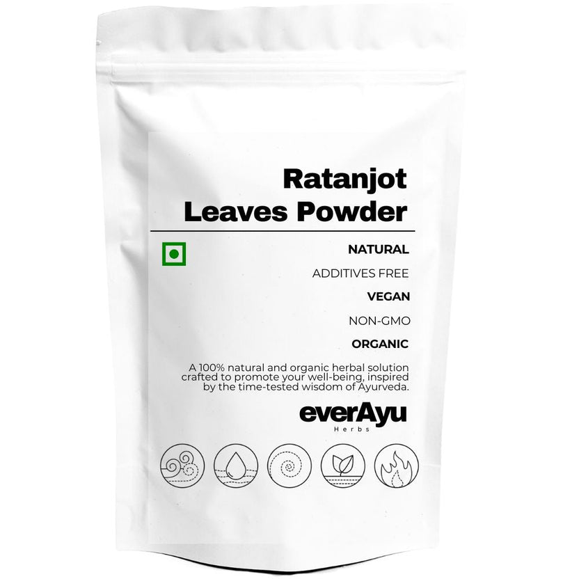 Ratanjot Leaves Powder (Jatropha curcas): Traditional Ayurvedic Leaf f ...