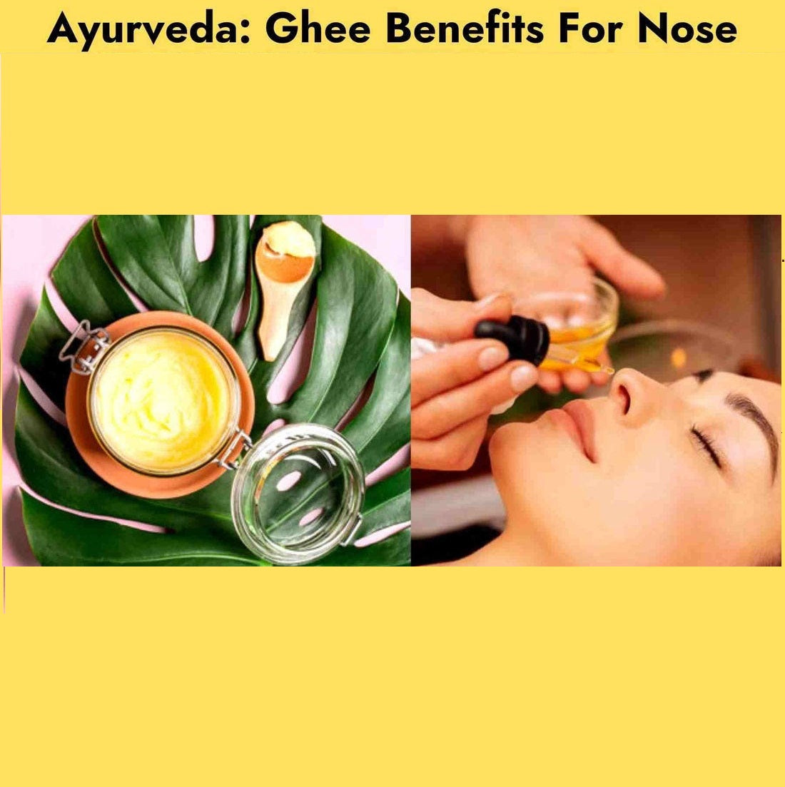 Discover the Benefits of Applying Ghee to Your Nostrils Before Bed ...
