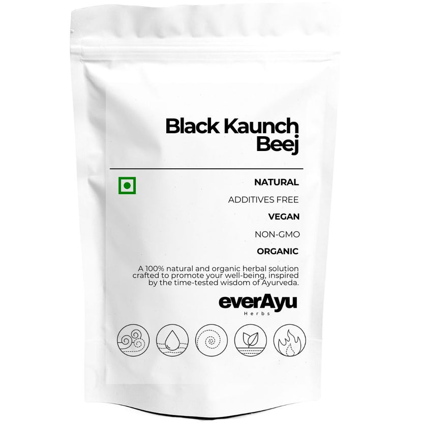 Buy Black Kaunch Beej (Kala Kavcha / Mucuna pruriens) – Raw Ayurvedic ...