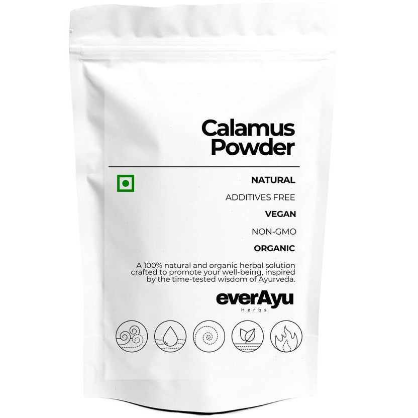 Buy Calamus Powder (Vekhand / Safed Bach / Acorus calamus) – Ayurvedic ...