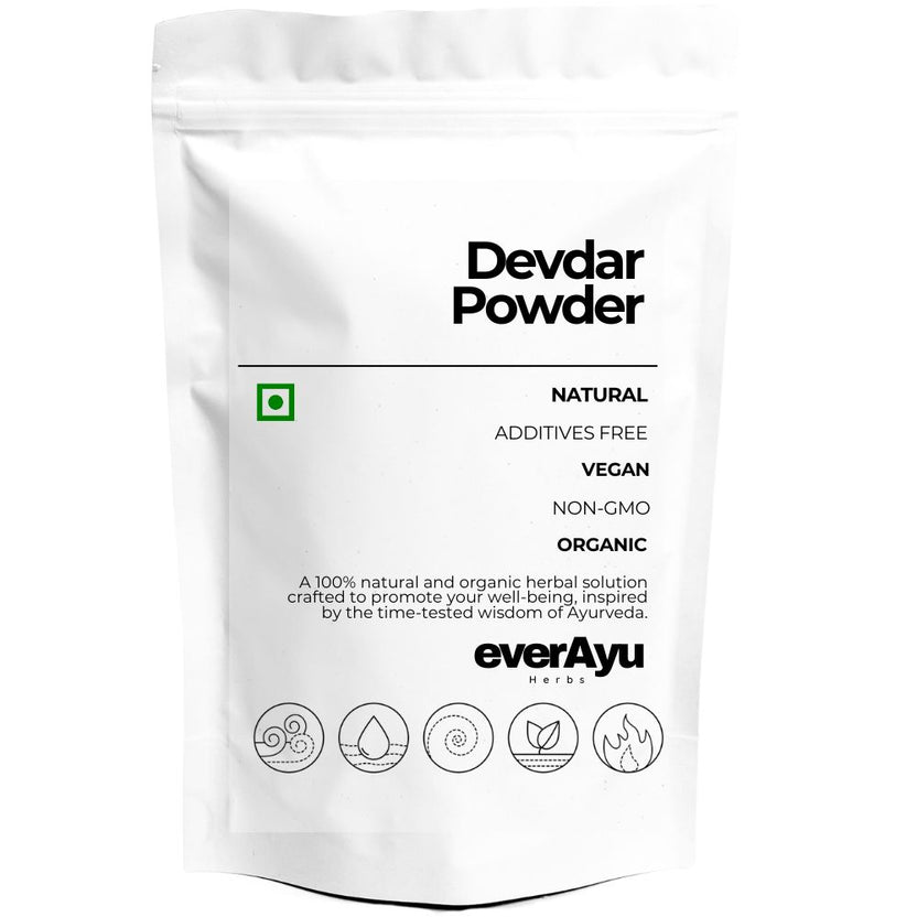 Buy Devdar Powder (Cedrus Deodara) – 100% Natural Cedar Wood Powder ...