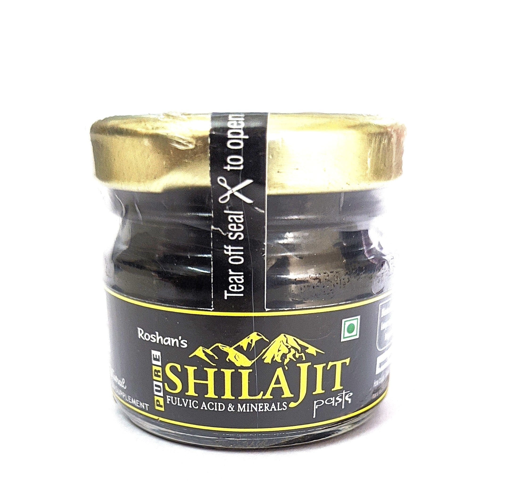 Shudh Shilajit Paste 20 Grams Pack- Liquid / Raisin / Original / – everAyu